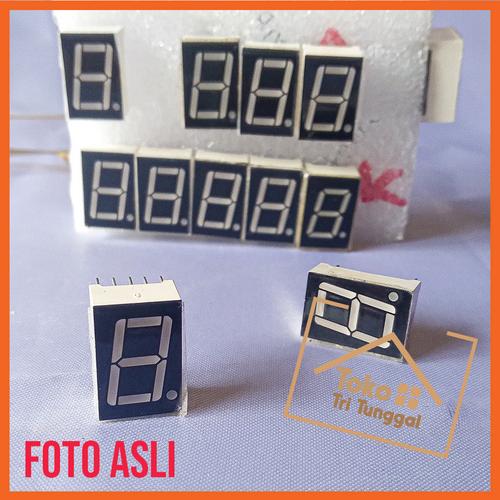 Jual 7 Segment LED Digital Angka Komponen Arduino Elektronika - Anoda ...