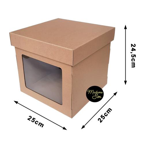 Promo KOTAK KUE - CAKE BOX 25x25x25 CM (JENDELA) - Jakarta Utara ...