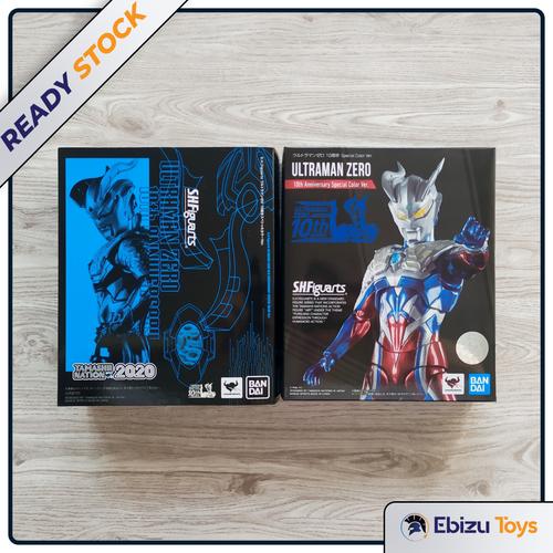 Jual SHF Ultraman Zero 10th Anniversary Special Color 2020 Not Ultra ...