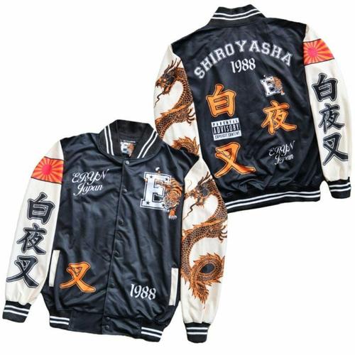Jual Jaket Varsity Jacket Baseball Bisbol Jaket Outdoor Sukajan Jepang ...