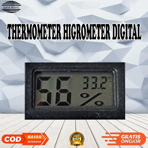 Promo Mini Termometer Higrometer Mesin Tetas - Kab. Tangerang - Alat ...