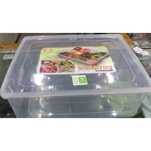 Jual SHINPO DONATSU 306/306L KOTAK DONAT TRANSPARAN TEMPAT MAKAN - 306 ...