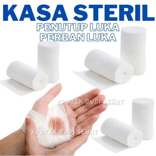 Jual Kasa gulung steril perban gulung perban luka P3K 10 cm per pack ...