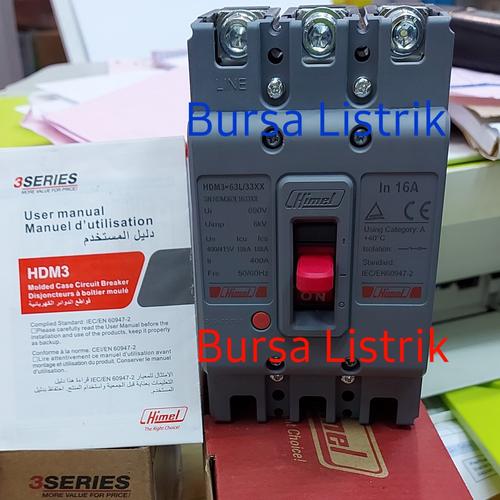 Jual Mccb Himel 3p 18kA hdm3 40A 32A 50A 63A - MCCB 32A - Jakarta Pusat ...