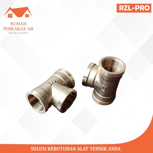 Jual THEE NEPPLE T KUNINGAN 1/2" DRAT DALAM - Kota Tangerang ...