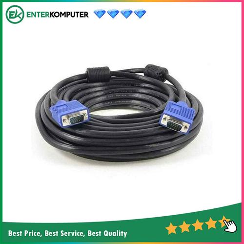 Jual Kabel VGA To VGA 10 Meter -Merk Netline - Jakarta Pusat - Enter Komputer Official | Tokopedia