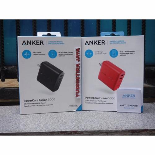 Jual Anker Powercore Fusion 5000mAh ORIGINAL Powerbank Multi Fungsi ...