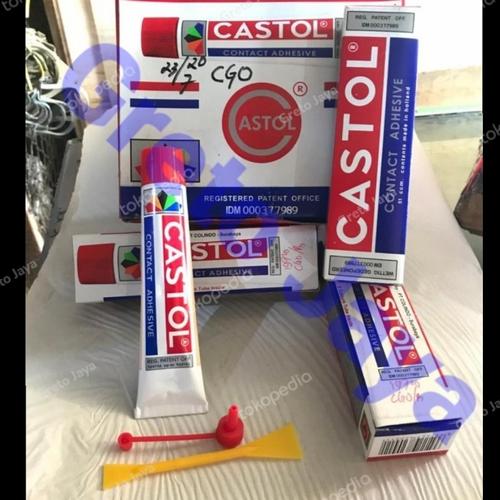 Jual ( Besar ) Lem Castol Serbaguna Kastol Tube Mini Kuning Triplek Kay ...