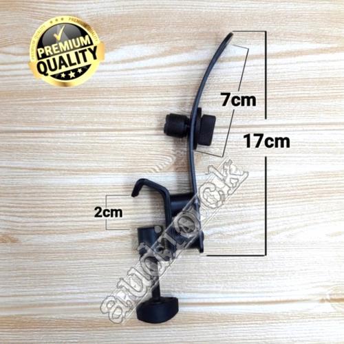 Jual STAND CLIP MIC DRUM/JEPIT MIC KICK DRUM/MIC CLAMP MOUNT BAHAN ...