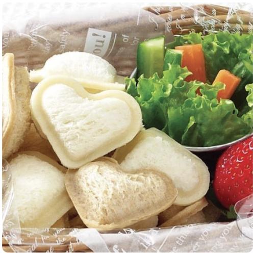 Jual Cetakan Bento Roti Tawar sandwich bentuk hati big heart bread mold ...