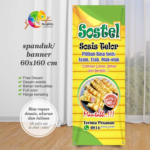 Jual Spanduk, Banner Jajanan Sosis Telor - Kab. Sumedang - Bunglon ...