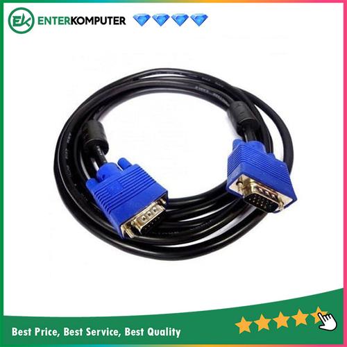 Jual Kabel VGA To VGA 5 Meter -Merk Netline - Jakarta Pusat - Enter Komputer Official | Tokopedia