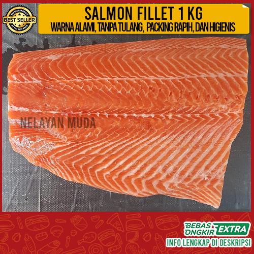 Jual Salmon Fillet Fresh 1kg Kualitas Premium - Jakarta Utara - Nelayan ...