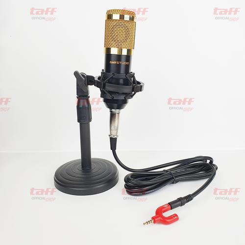 Promo TaffSTUDIO BM800 Condenser BM 800 Microphone Stand Mic Meja ...