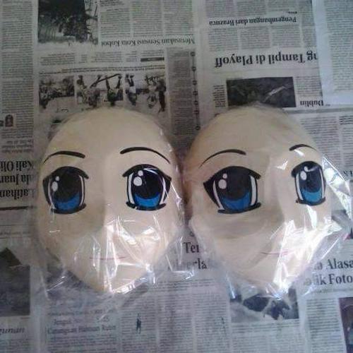 Jual Mask Topeng Wajah Face Anime Girl - Kota Denpasar - Bengkel Topeng ...