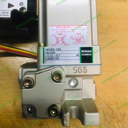 Jual SOLENOID VALVE KONAN MVW1-10A / VALVE KONAN - Jakarta Barat ...