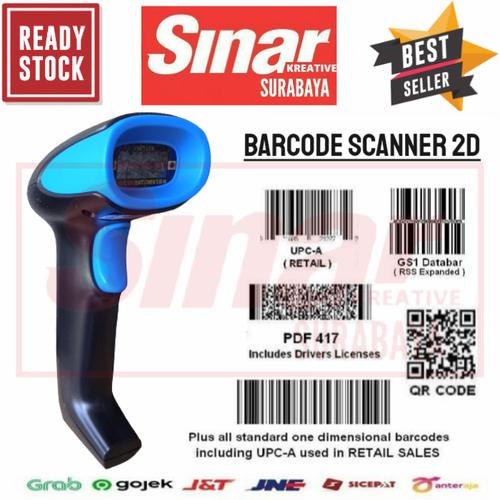 Jual BARCODE SCANNER 2D IWARE TS-20 HAND HELD USB GUN - QRCODE PDF417 ...