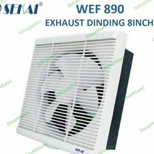 Jual Exhaust Fan Dinding 8 inch Sekai WEF890 - Jakarta Pusat ...