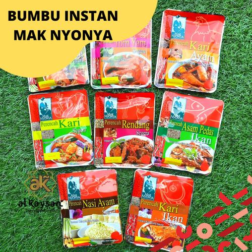 Jual BUMBU INSTAN MAK NYONYA HALAL 100gr Rendang/Kari/Laksa/NASI AYAM ...