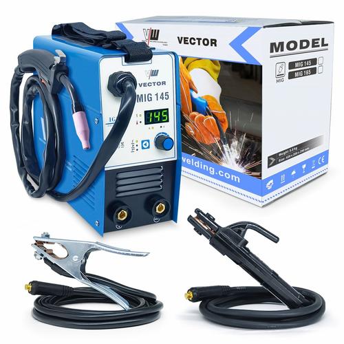 Jual Vector Mig-145 Gasless no Gas DC Mig Welding Machine - Jakarta ...