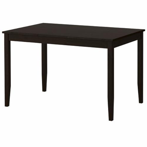 Promo Meja Makan Kayu Pinus Dining Table LR Cantik Minimalis 118x74cm ...