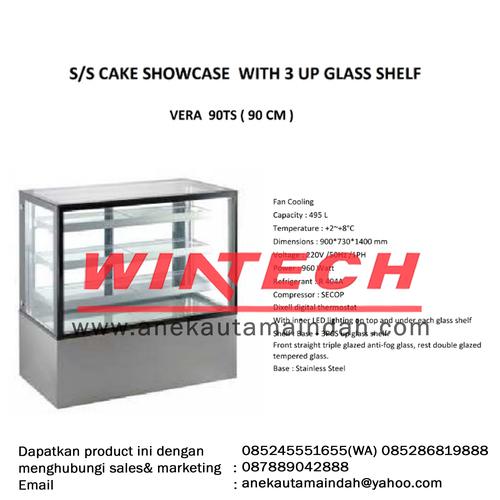 Jual VERA-90TS Rectangular Cake Showcase Showcase Kue Persegi - Jakarta Timur - Horeca Indonesia ...