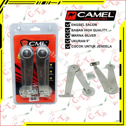 Jual Engsel Salon Hak Angin Lipat Gepeng 9" Inch Engsel Sikutan Lipat ...