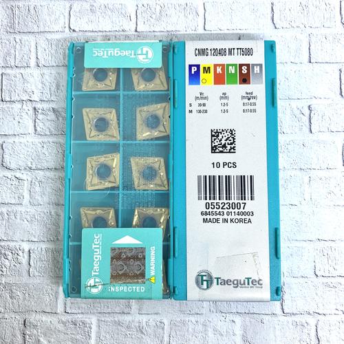 Jual Insert CNMG 120408 MT TT5080 Taegutec Original baru - Kab. Bekasi ...