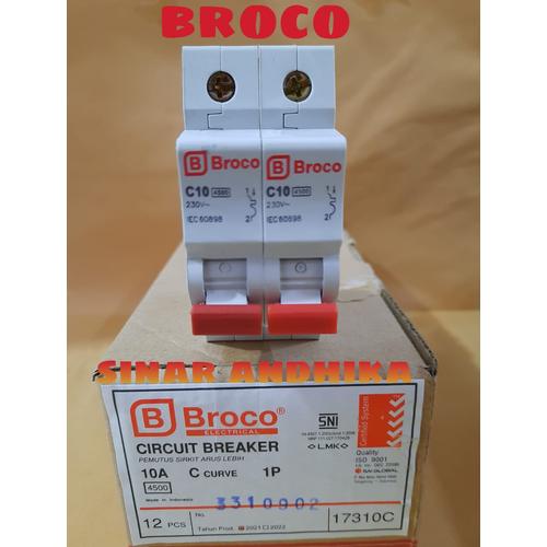 Jual Mcb Broco 10A/16A/20Amp Electrical 1 Phase - 20 - Jakarta Barat ...