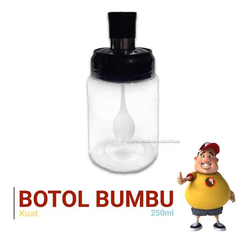 Jual BOTOL BUMBU DAPUR KACA 250ML TEMPAT WADAH BUMBU 250 ML KUAT - Kota ...