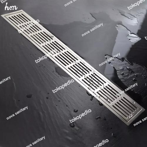 Jual saringan kamar mandi stainless panjang 40cm - 60 cm smart drain ...