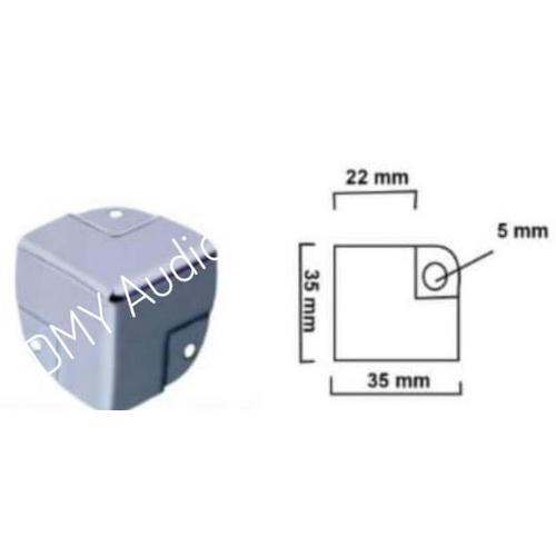 Jual Siku Kotak 3 Lubang / Siku Pojok Box Hardcase Besi Silver - Kota ...