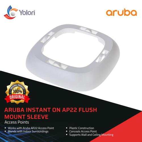 Jual Aruba R6P90A Instant On AP22 Flush Mount Sleeve - Jakarta Pusat ...
