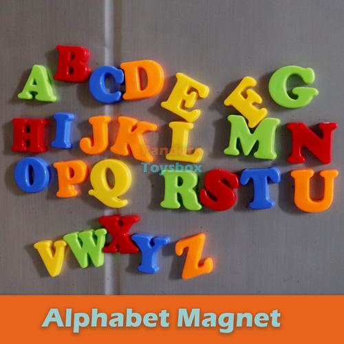 Jual Magnetic Letters Mainan Edukasi Alfabet Abjad Huruf Magnet ...