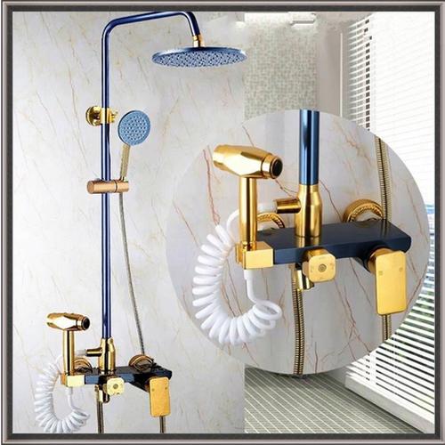 Jual Shower Set Terbaru Warna Biru Gold Dan Hitam Shower Air Panas ...