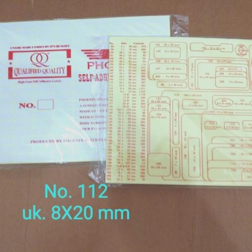 Jual stiker label harga phoenix 112 - Kota Surabaya - Souvenir88 ...