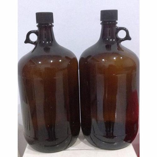 Jual botol kaca coklat isi 4 liter /botol labor/ botol kaca coklat ...