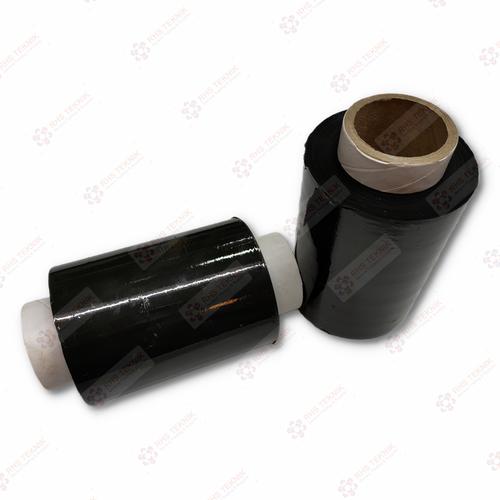 Jual Plastik wrapping hitam 10cm raping hitam stretch film hitam 10 cm ...