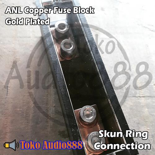 Jual Copper Fuse Block Gold Plated ANL Skun System - Kab. Bogor - Toko ...