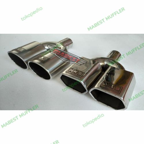 Jual KNALPOT SUOS TRAPESIUM SEGI 6 DOUBLE SUARA JET BUSS - Kab ...