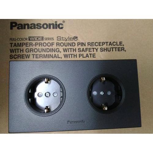 Jual Saklar Engkel Stop Panasonic / Saklar Double Plus Stop Kontak ...