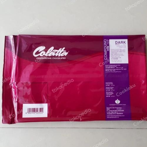 Jual Collata Dark Compound 1kg / coklat blok hitam collata 1 kg ...