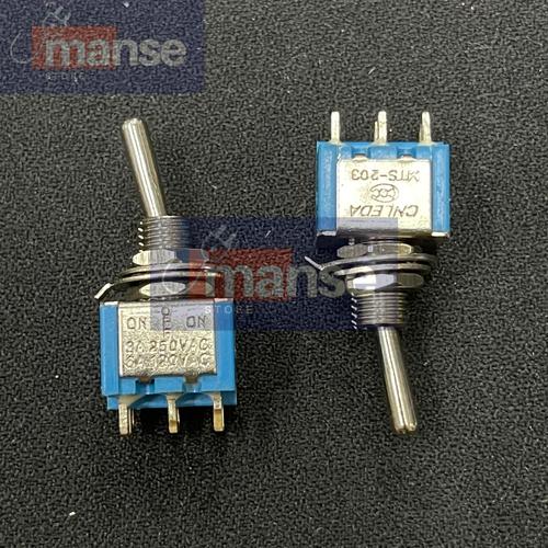 Jual Saklar Toggle 6 Pin On Off On Kecil / Togel Switch 6 Kaki (Bagus ...