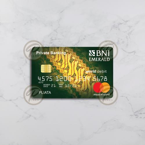 Jual BNI EMERALD PRIVATE BANKING - Card Skin Sticker Pliata Stiker ...