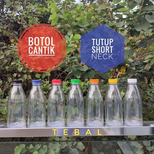 Jual Botol Cantik 350 ml Tebal / Botol Plastik 350 ml / Botol Valencia ...