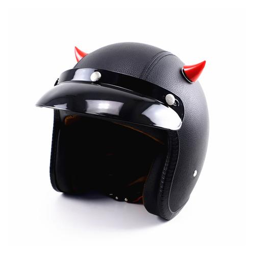 Jual Dekorasi Tanduk Helm Silikon Helmet Devil Horn Suction Cup Motor 2 ...