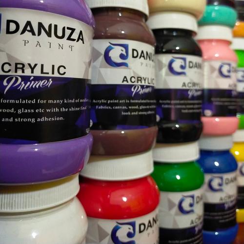 Jual Cat Lukis Acrylic Primer Paint 300 ml Warna I - Brilliant Green ...