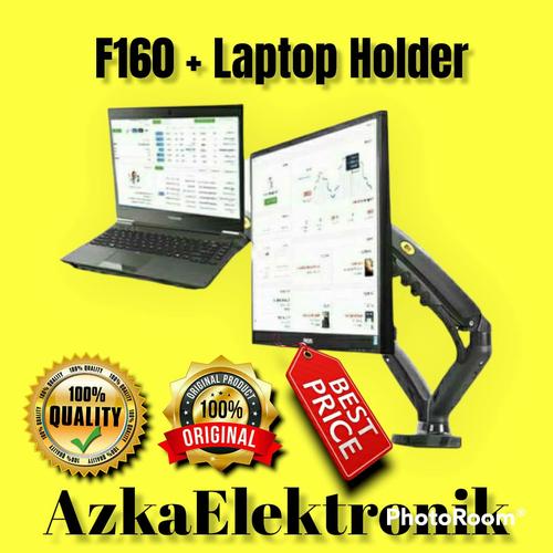 Jual NB F160 bracket monitor plus Tray laptop holder NB FP2 - TRAY ...
