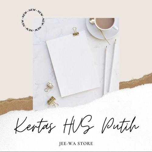 Jual Kertas HVS Putih Ukuran A5 | HVS A 5 | Kertas HVS A5 1 RIM ...