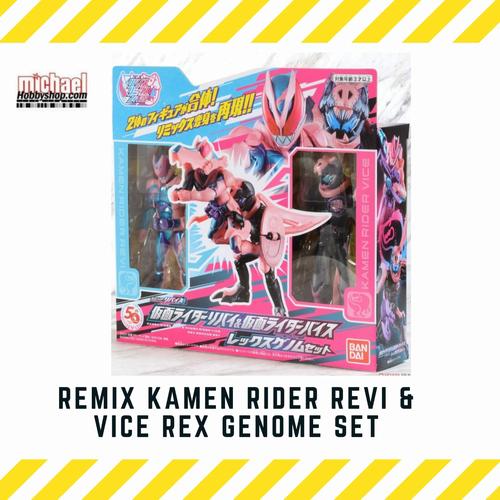 Jual Bandai Remix Figure Kamen Rider Revi & Kamen Rider Vice Rex Genome ...